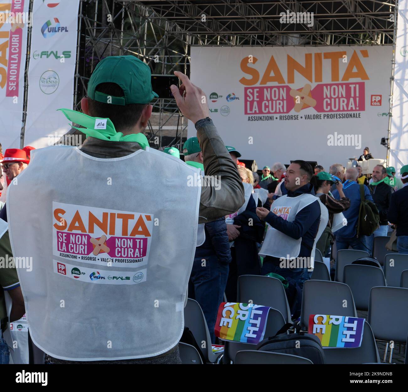 DEMONSTRATION FOR BETTER PUBLIC HEALTH Stock Photo - Alamy