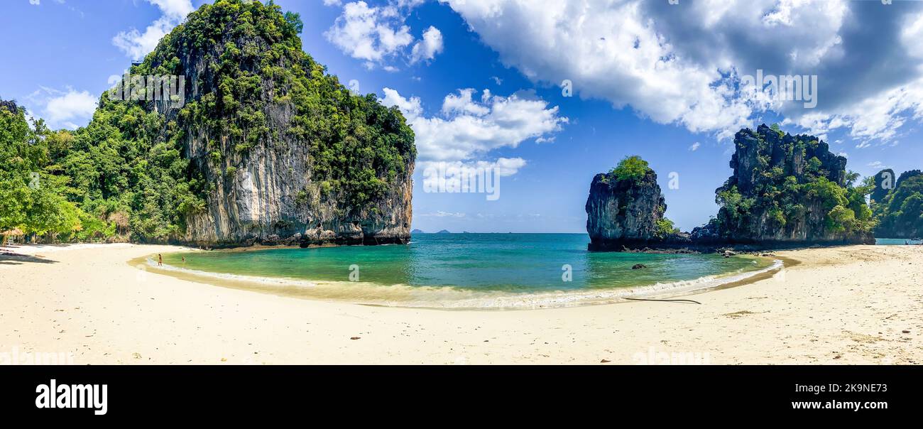 Aerial view of Koh Hong island in Krabi province, Thailand Stock Photo ...
