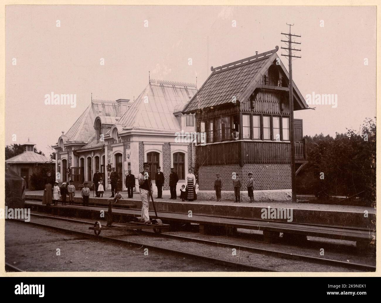 State Railways, SJ Järna Station Stock Photo - Alamy