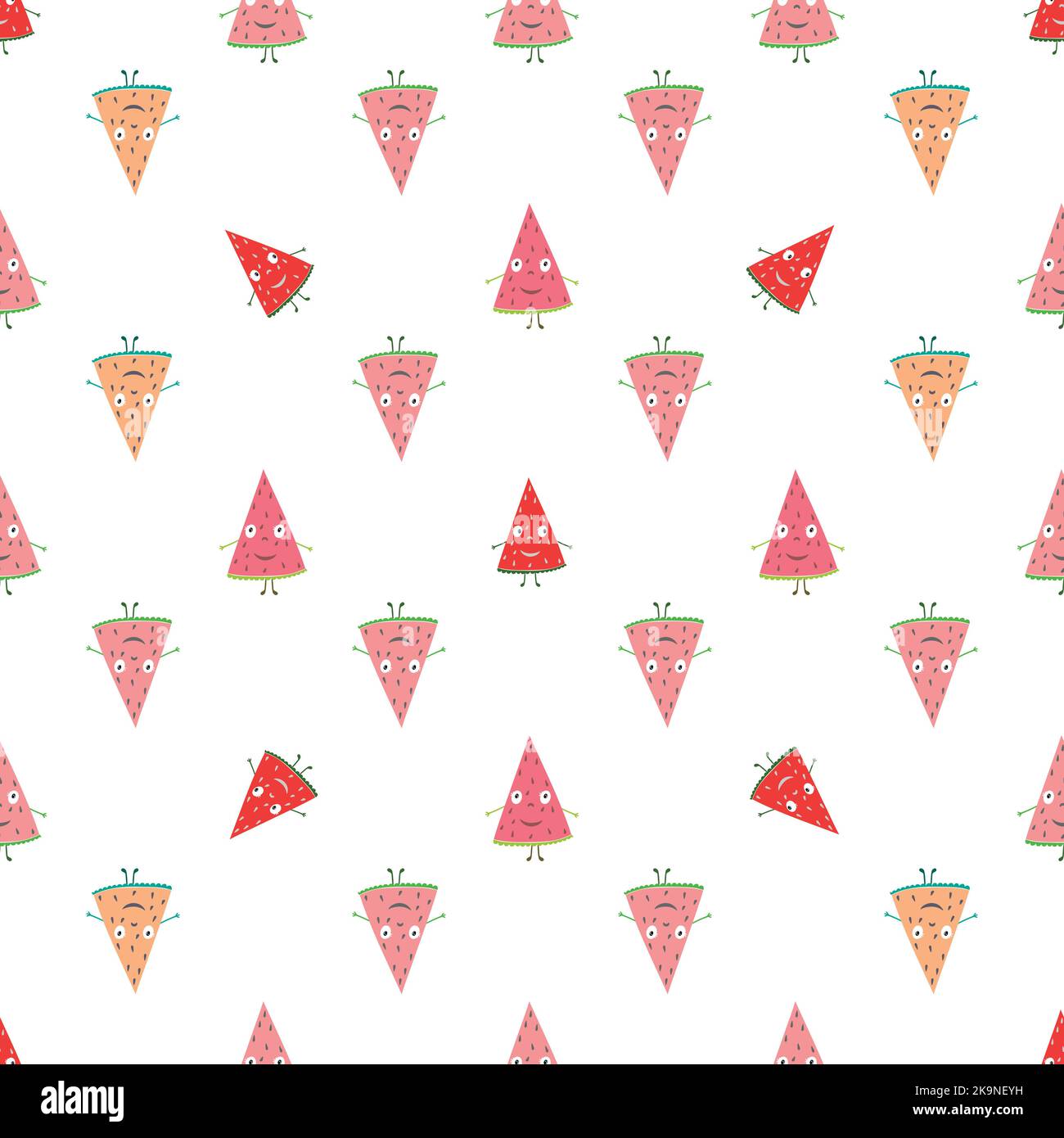 Watermelon seamless pattern in hi-res stock photography and images - Alamy