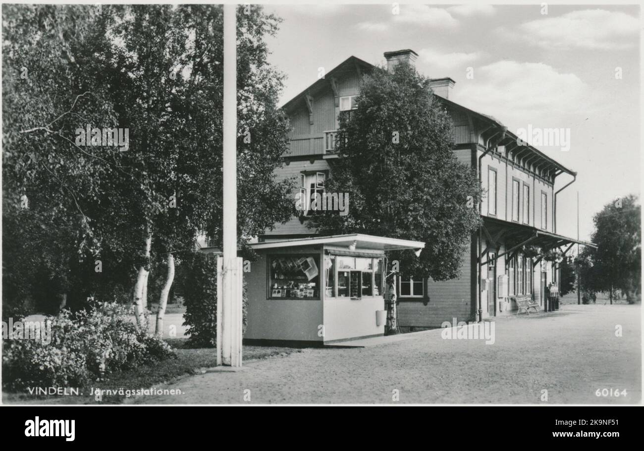 Station built in 1892. Two -storey station house in wood. The building ...