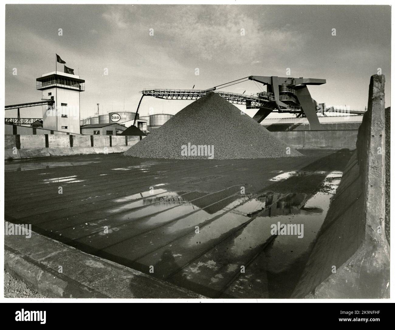 Rail freight port Cut Out Stock Images & Pictures - Alamy