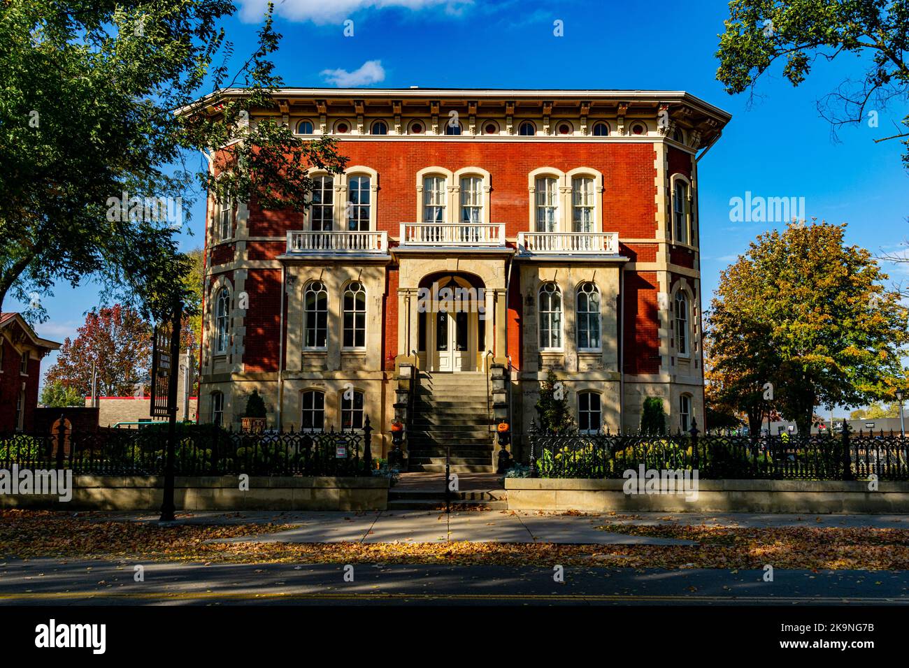 Ottawa, Illinois, United States - October 23, 2022: Reddick Mansion ...