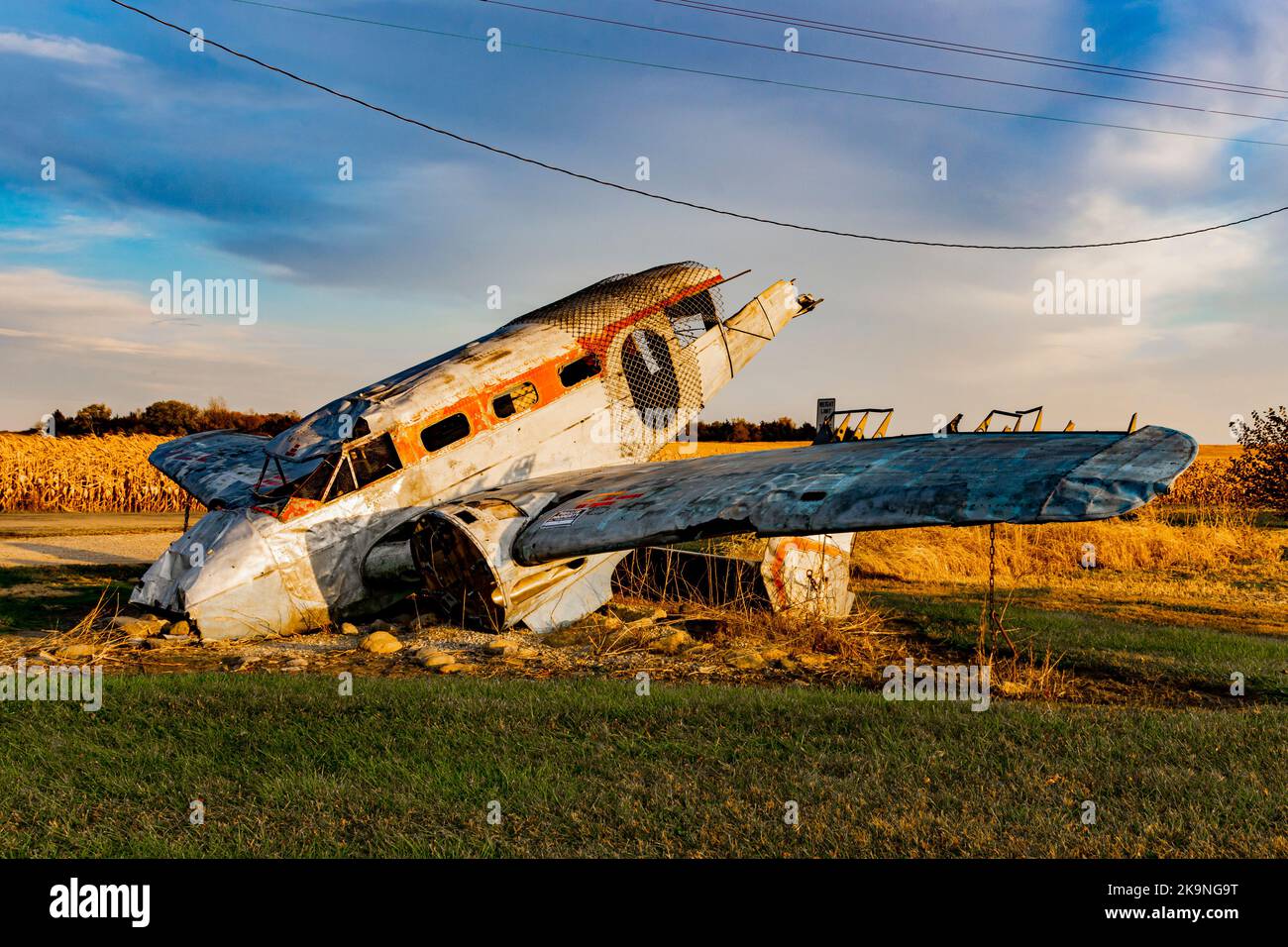 Norway, Illinois, United States - October 23, 2022: Agricultural Crash ...