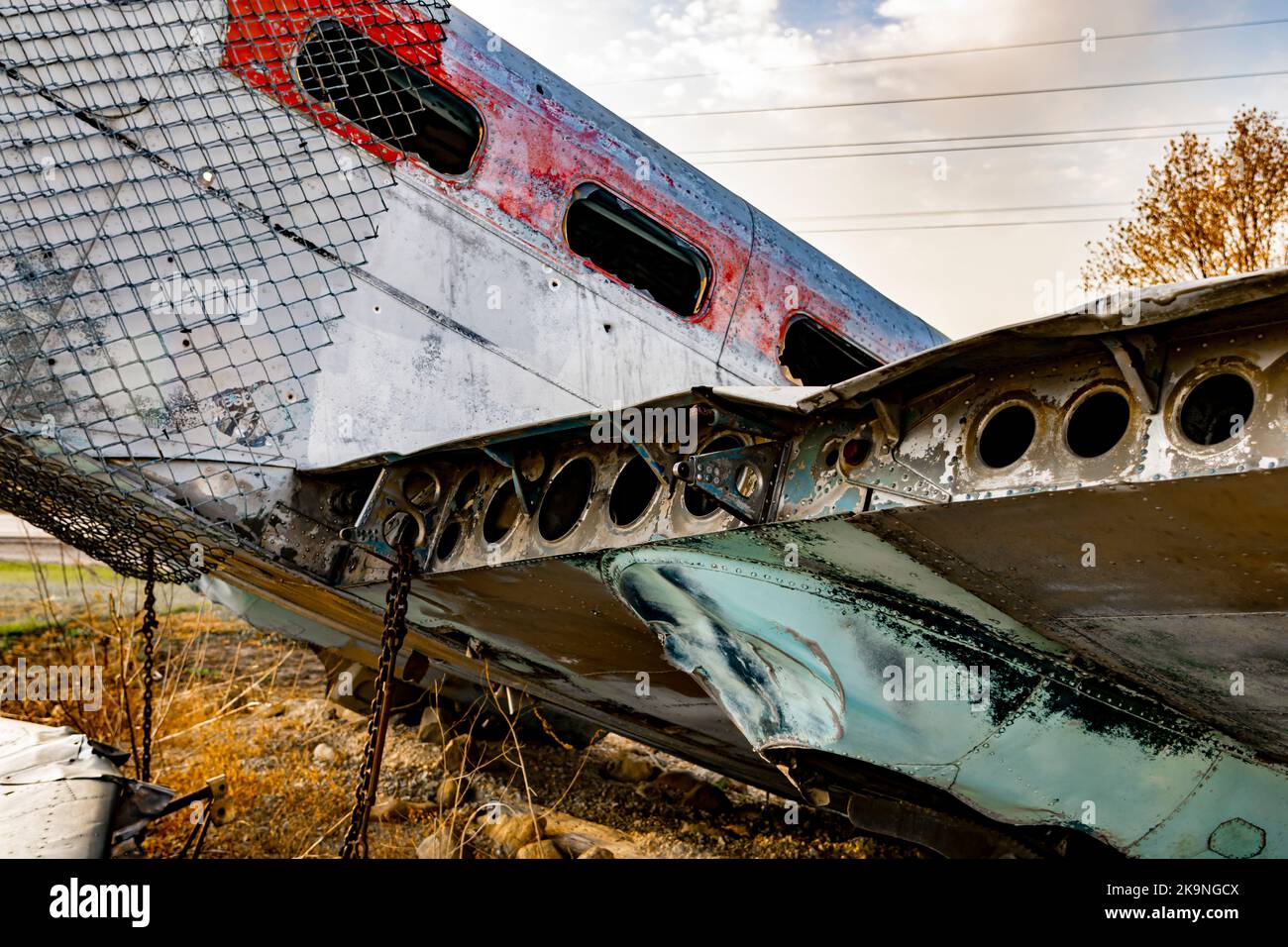 Norway, Illinois, United States - October 23, 2022: Agricultural Crash ...