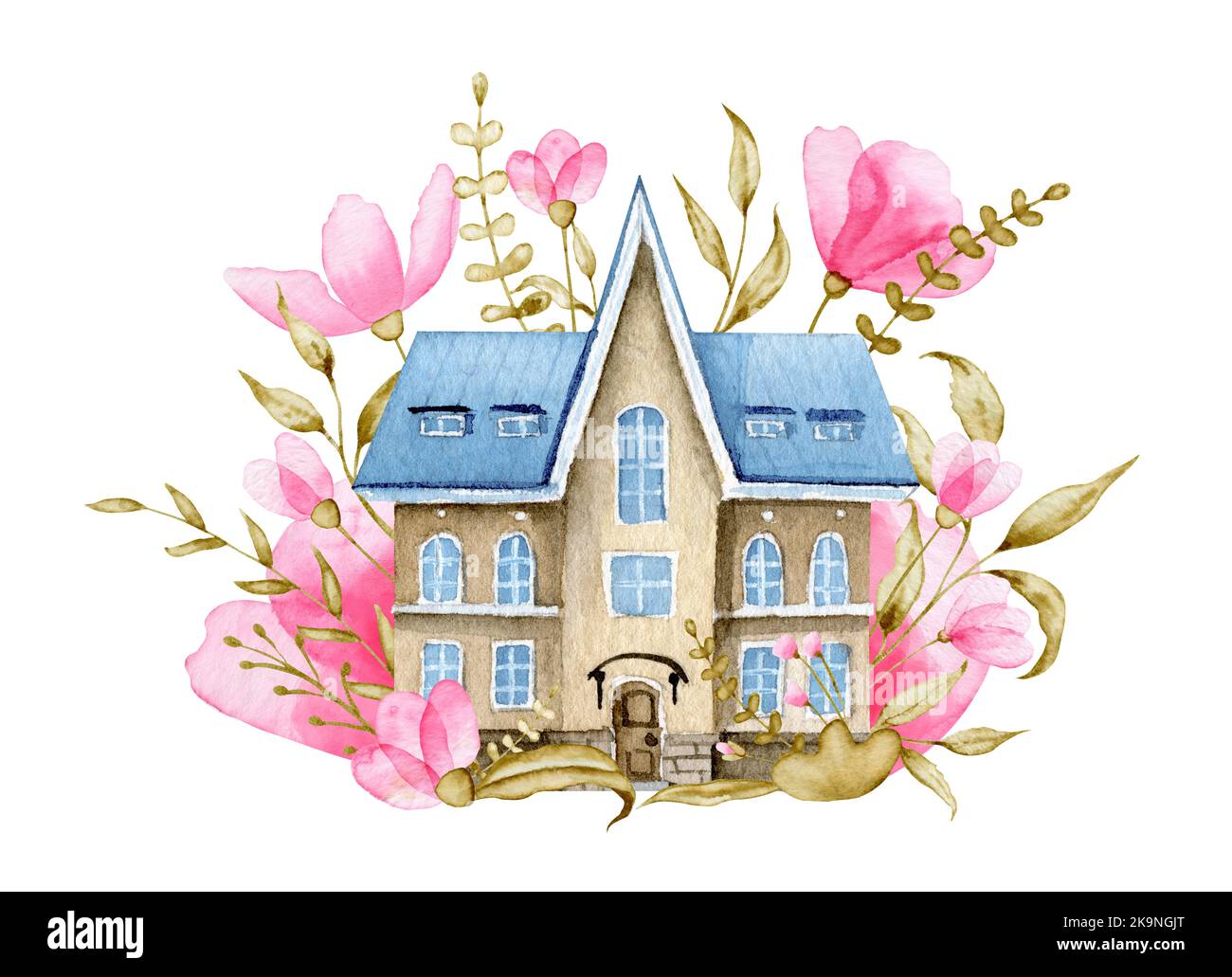 Plants and architecture Cut Out Stock Images & Pictures - Alamy