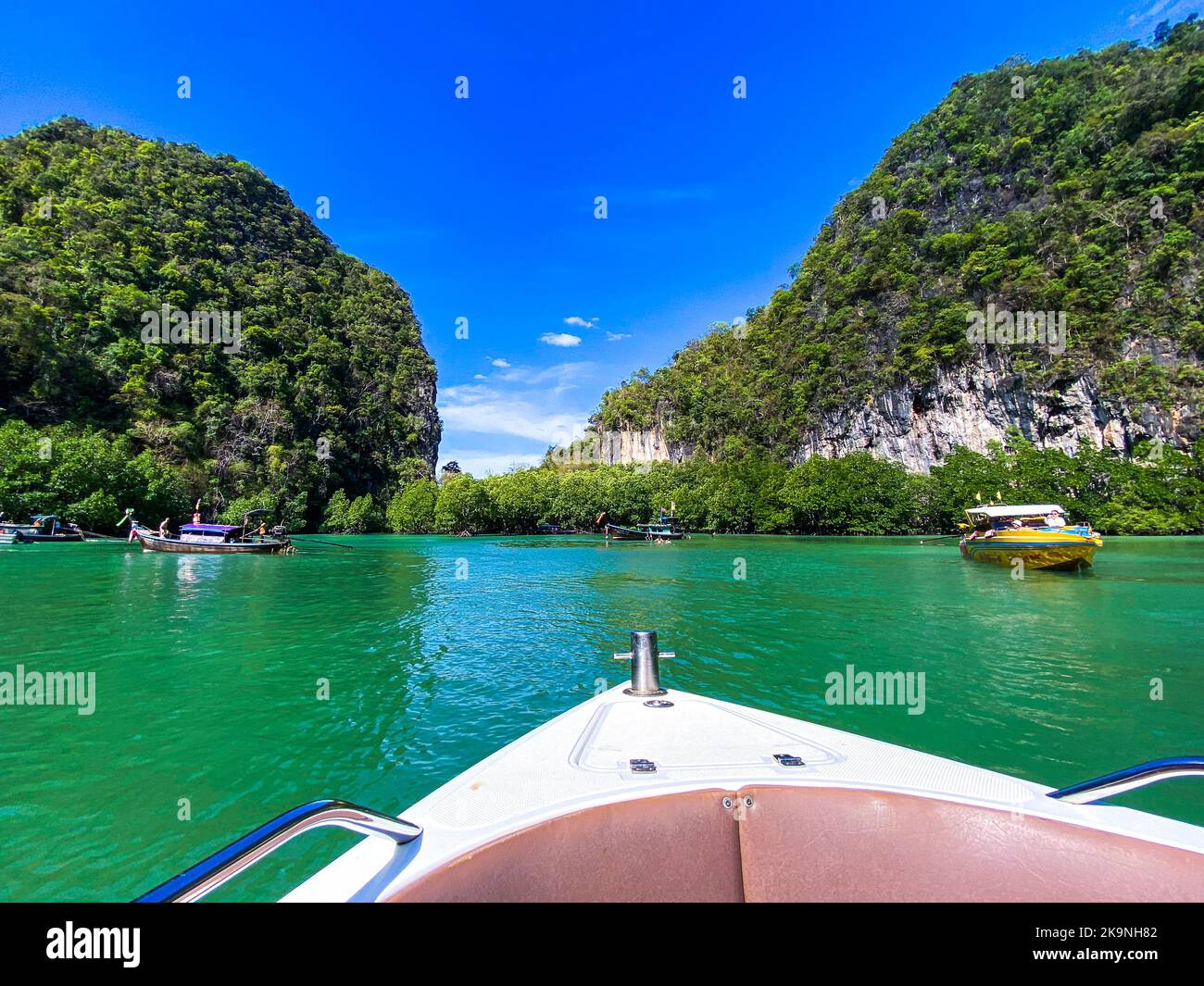 Koh Hong Lagoon near koh hong island, in Krabi province, Thailand Stock ...