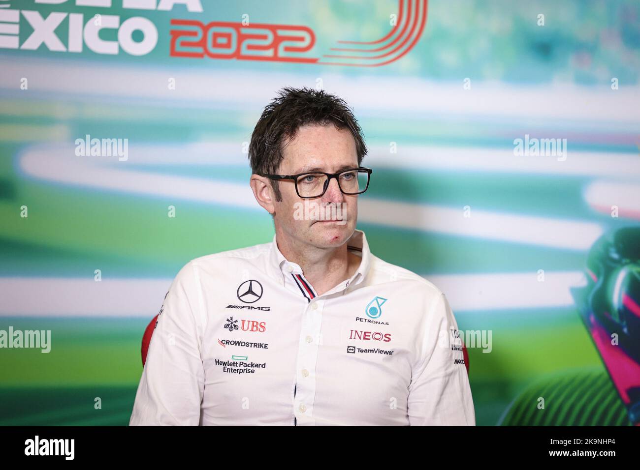 October 29, 2022, Rome, Mexico: Andrew Shovlin, Mecdedes Engineer ...