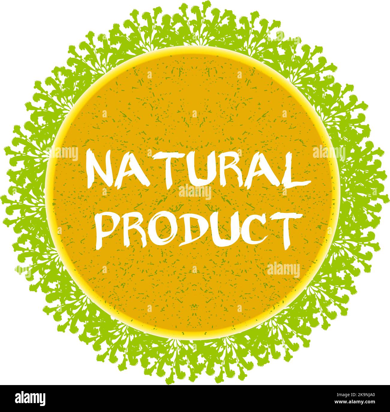 Label for natural cosmetic products. Organic product badge. Vector ...