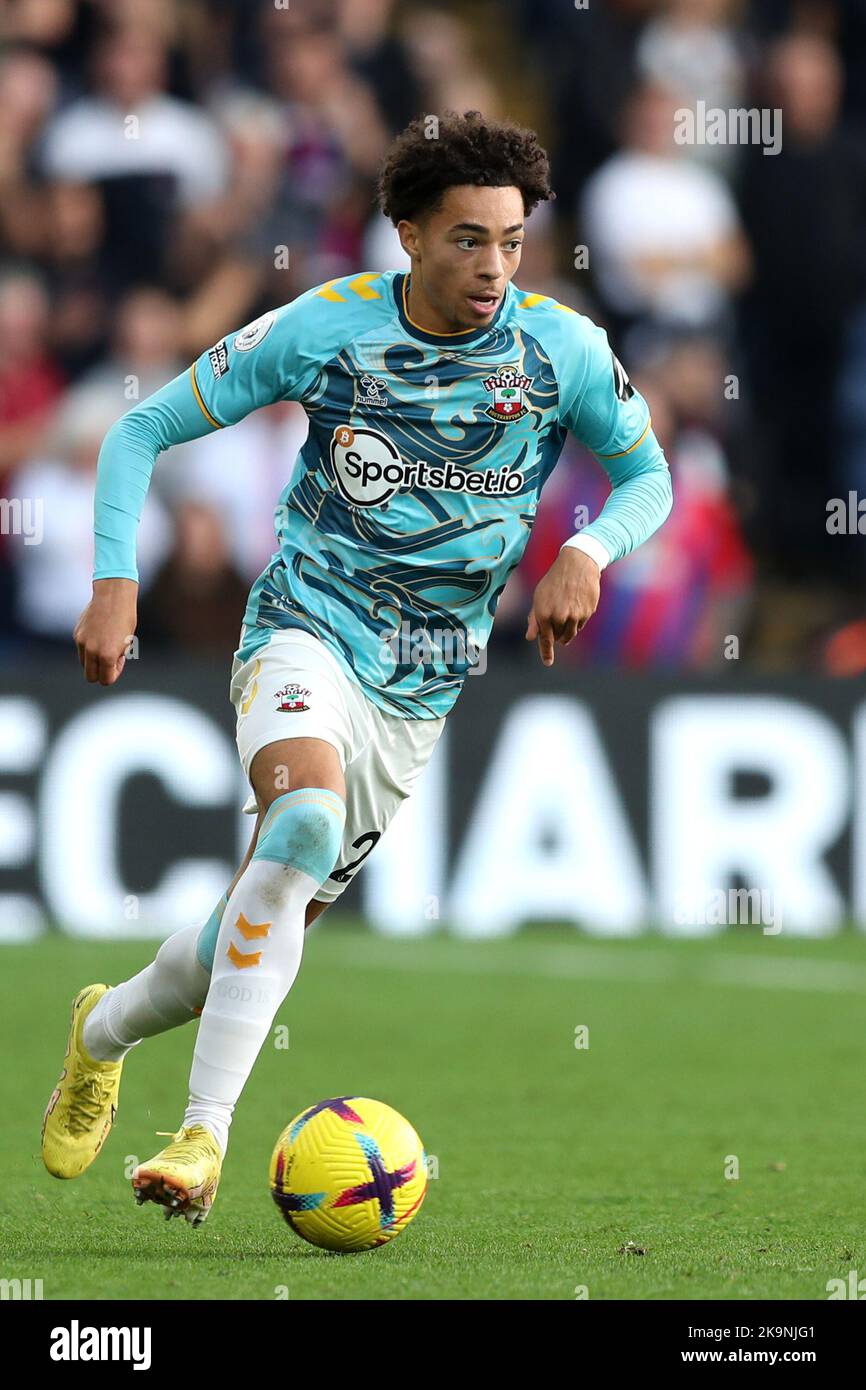 Southampton's Samuel Edozie during the Premier League match at Selhurst ...