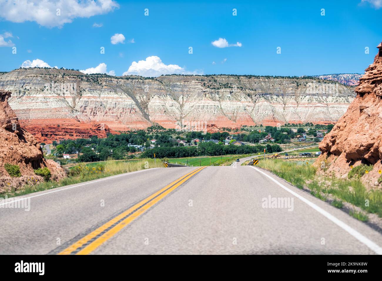 City of Escalante by highway 12 scenic road byway in Grand Staircase ... City of Escalante by highway 12 scenic road byway in Grand Staircase ...