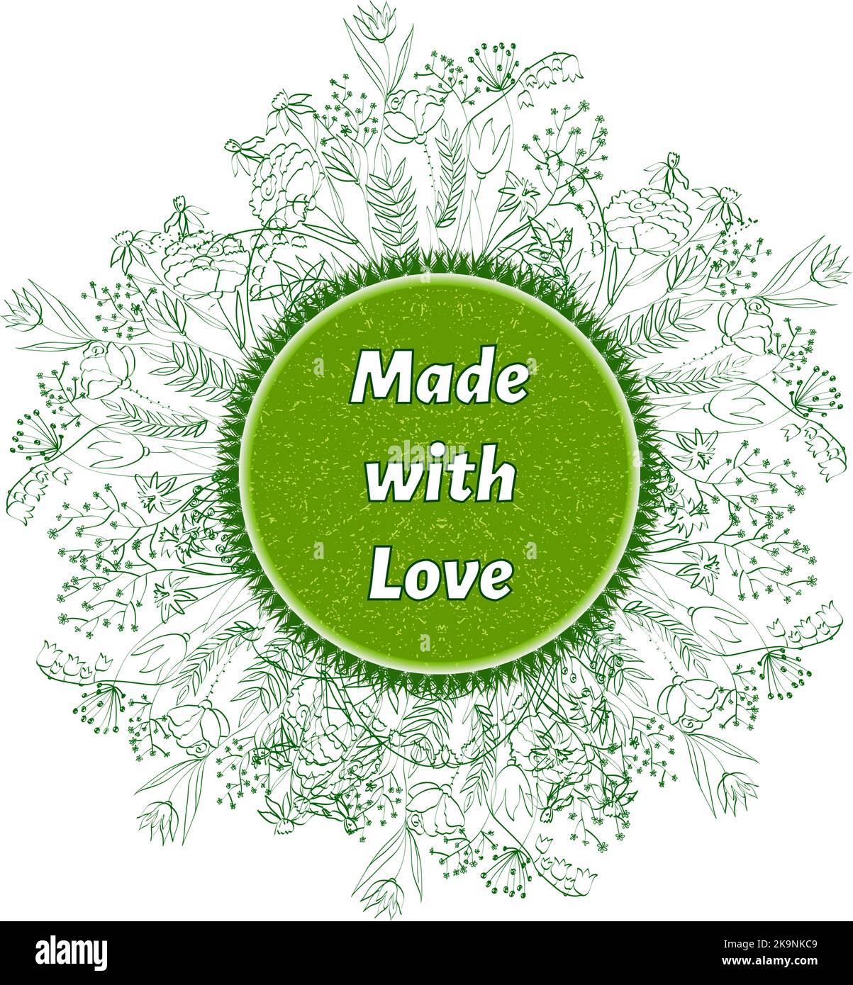 Label for natural cosmetic products. Organic product badge. Vector ...