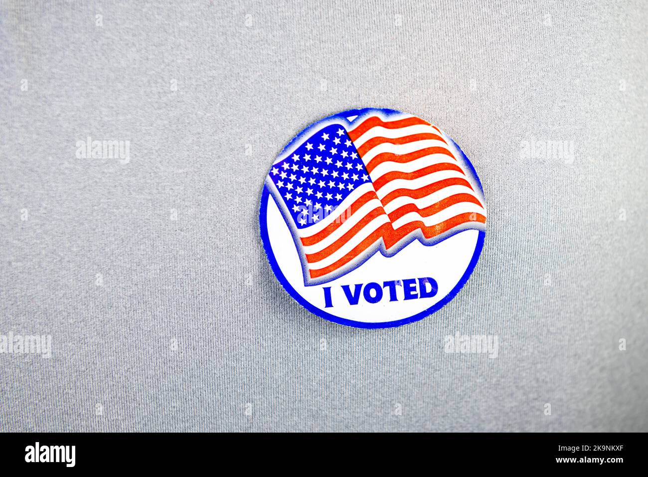 American flag on sticker hi-res stock photography and images - Alamy