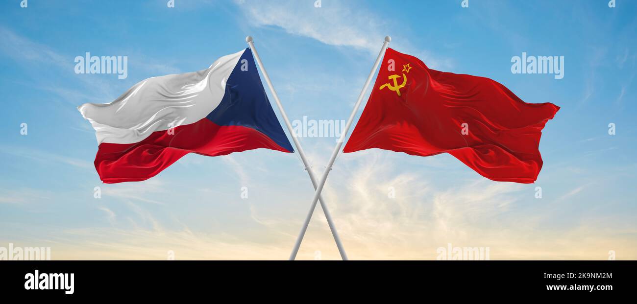 Cccp Flag Waving