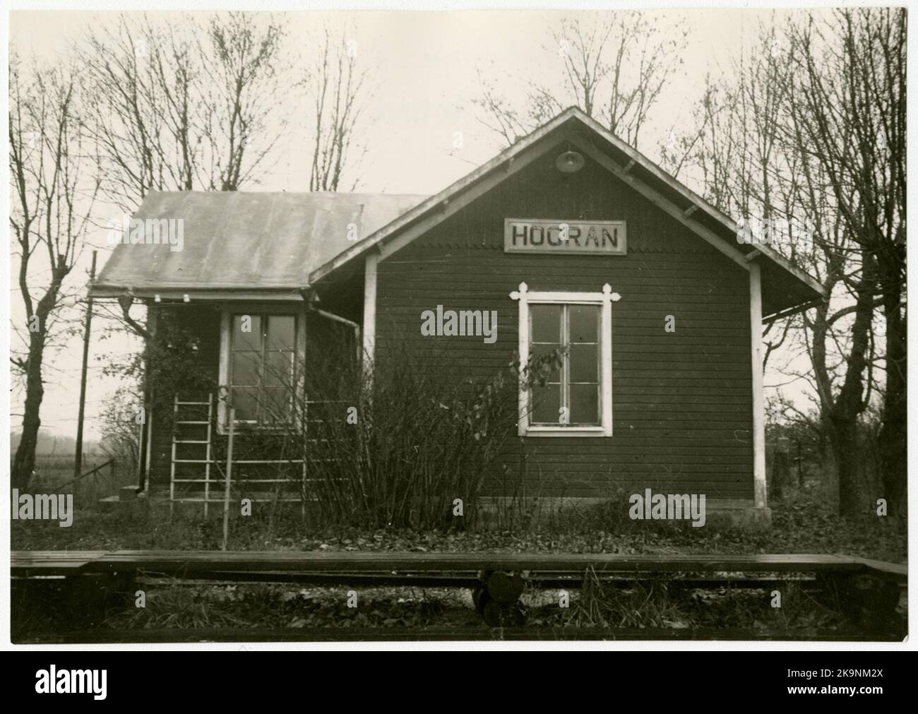 Stop built in 1898. before 1924 station. Small one-storey wooden ...