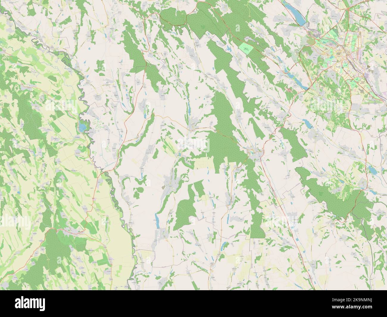 Outline map of hincesti hi-res stock photography and images - Alamy