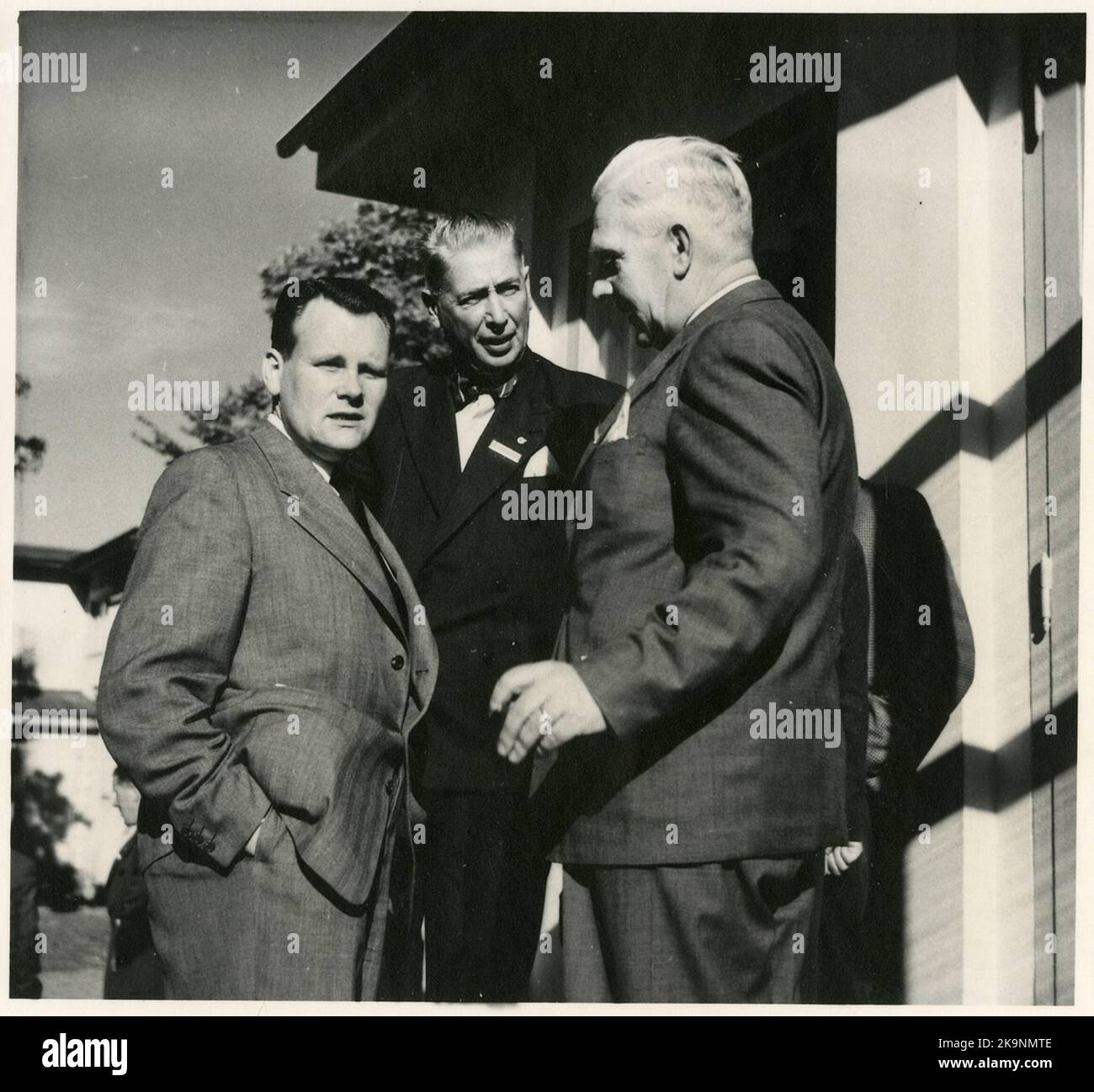 Participants in the Jakobsberg course 1954 Stock Photo - Alamy