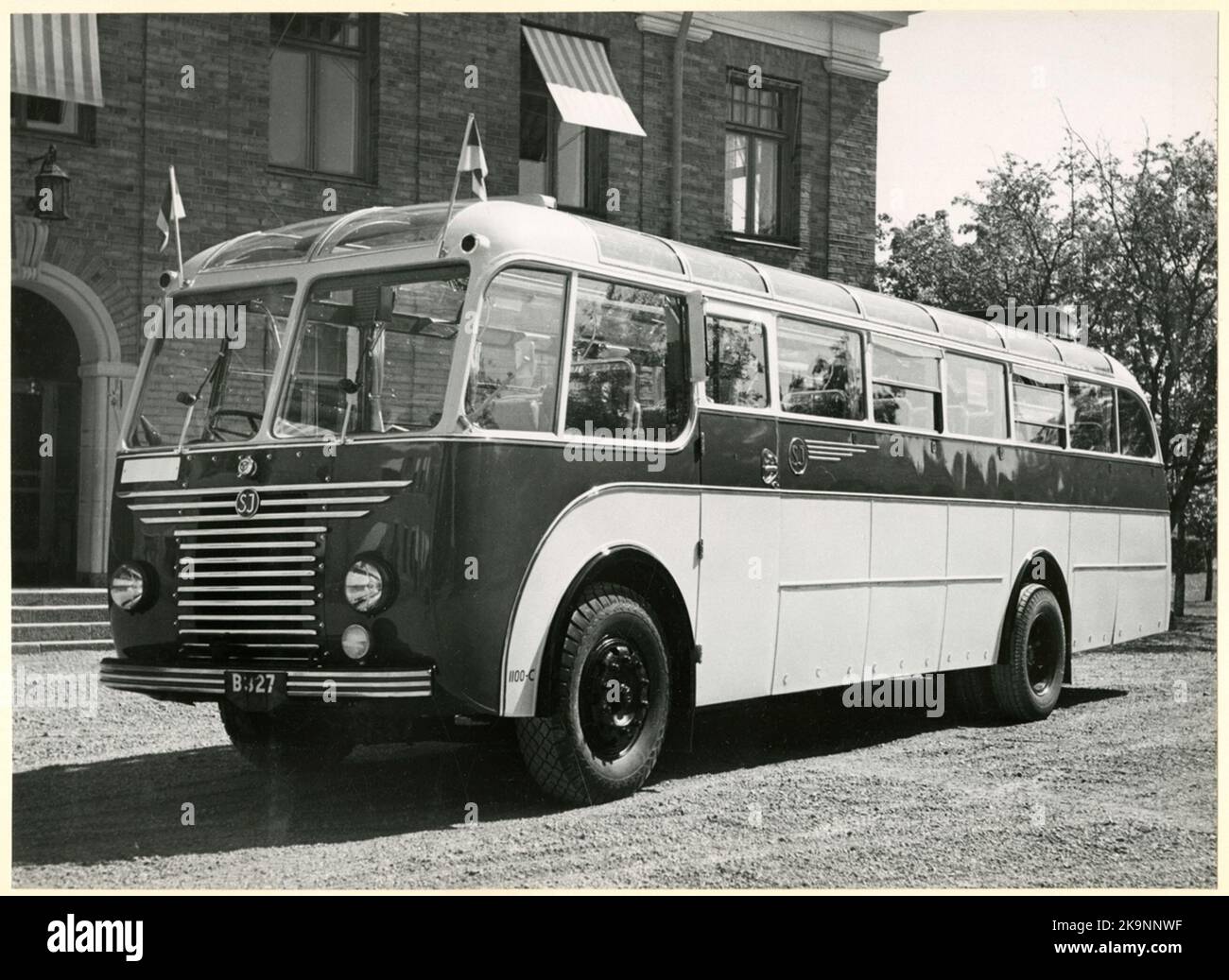 State Railways, SJ Bus 1100-C Stock Photo - Alamy