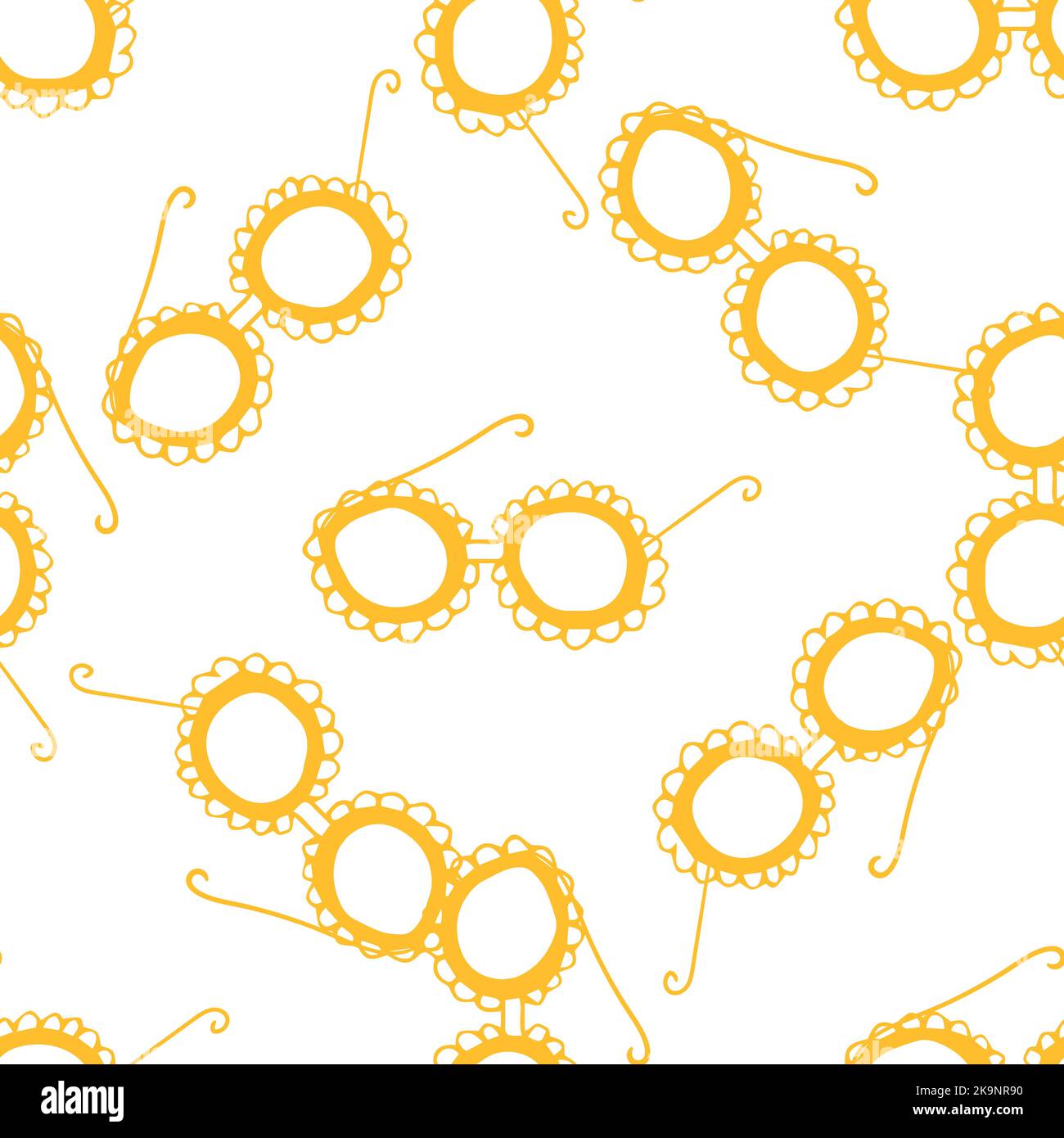 Seamless decorative background of bright stylized sun glasses ...