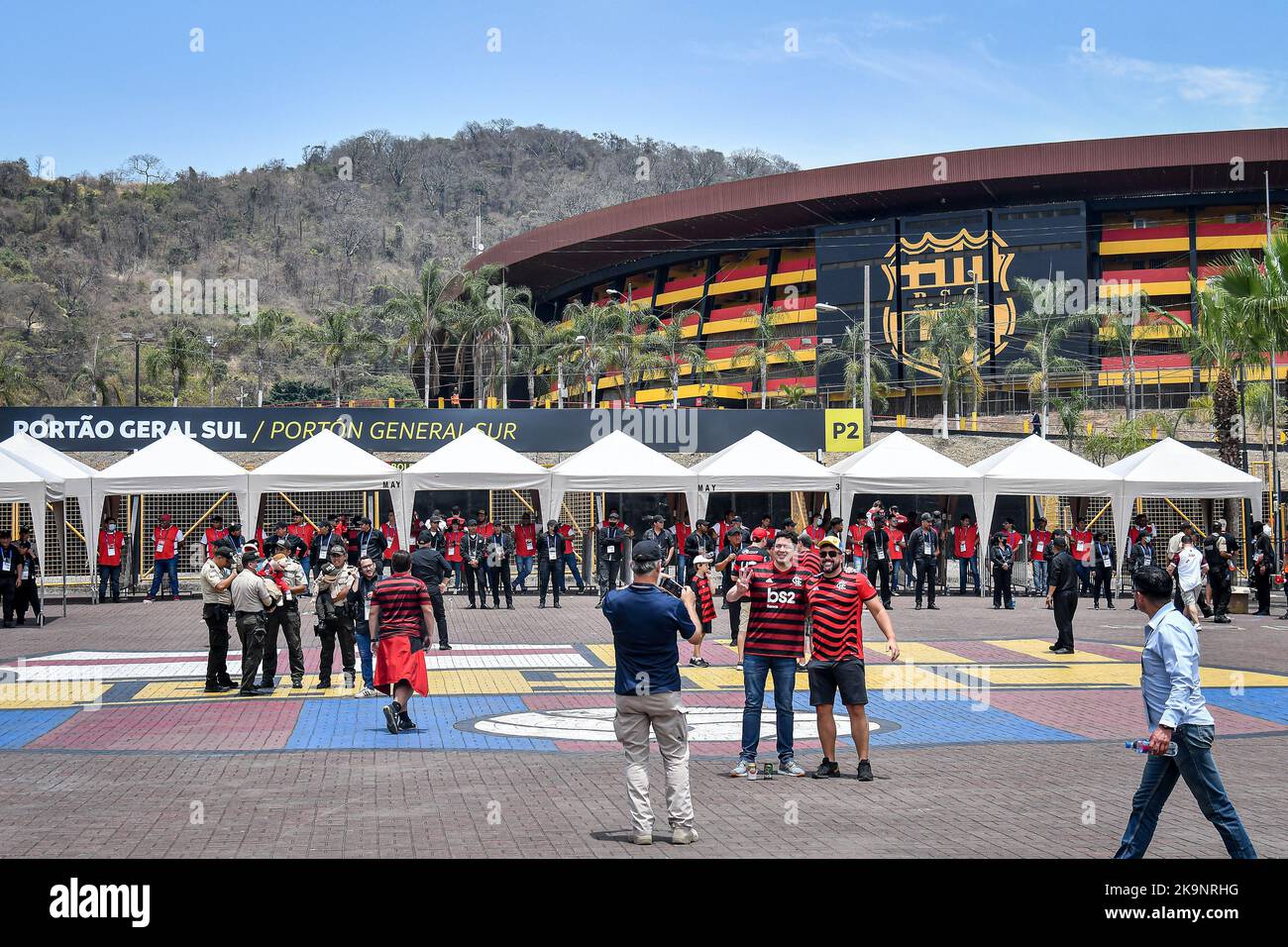 Guayaquil, Equador. 29th Oct, 2022. During Flamengo x Athletico PR, a ...