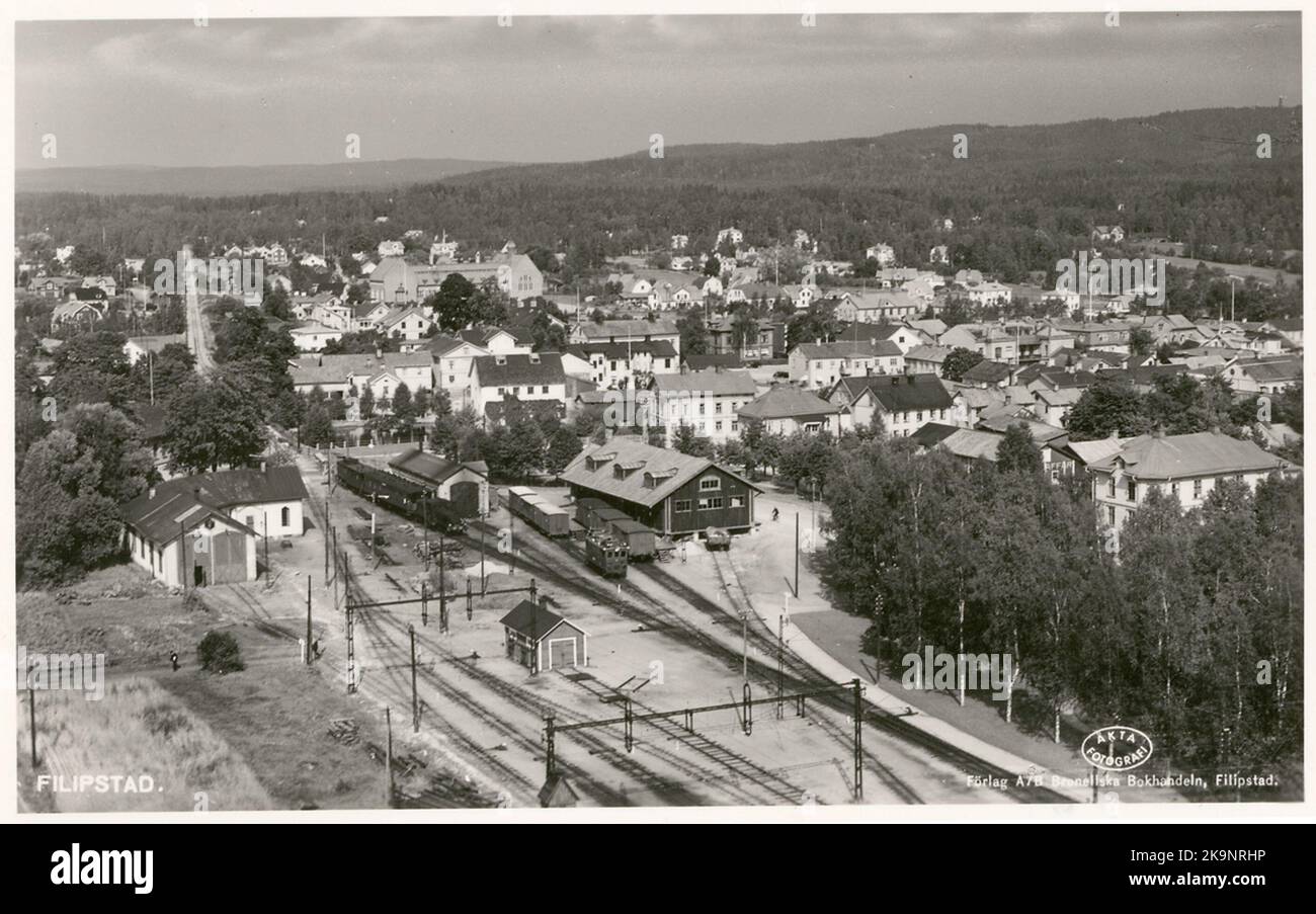 The northern part of the bangården.Alloket is one of Nordmark-Klarälven ...