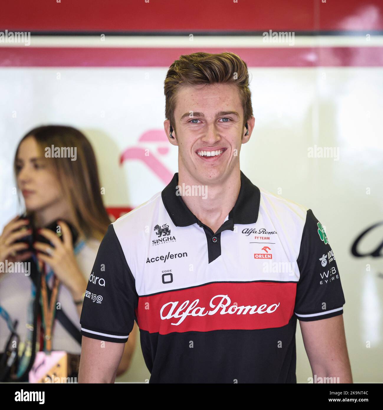 POURCHAIRE THEO, Alfa Romeo F1 Team ORLEN, portrait during the Formula ...