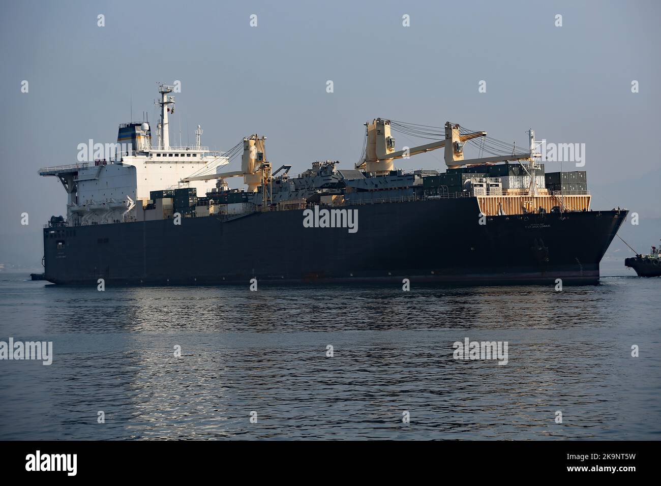 Military Sealift Command’s maritime prepositioning force ship USNS 1ST ...
