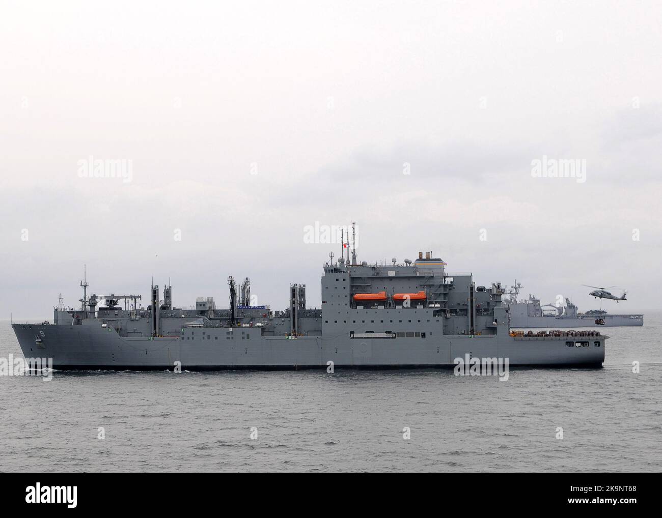 Military Sealift Command dry cargo and ammunition ship USNS Matthew ...
