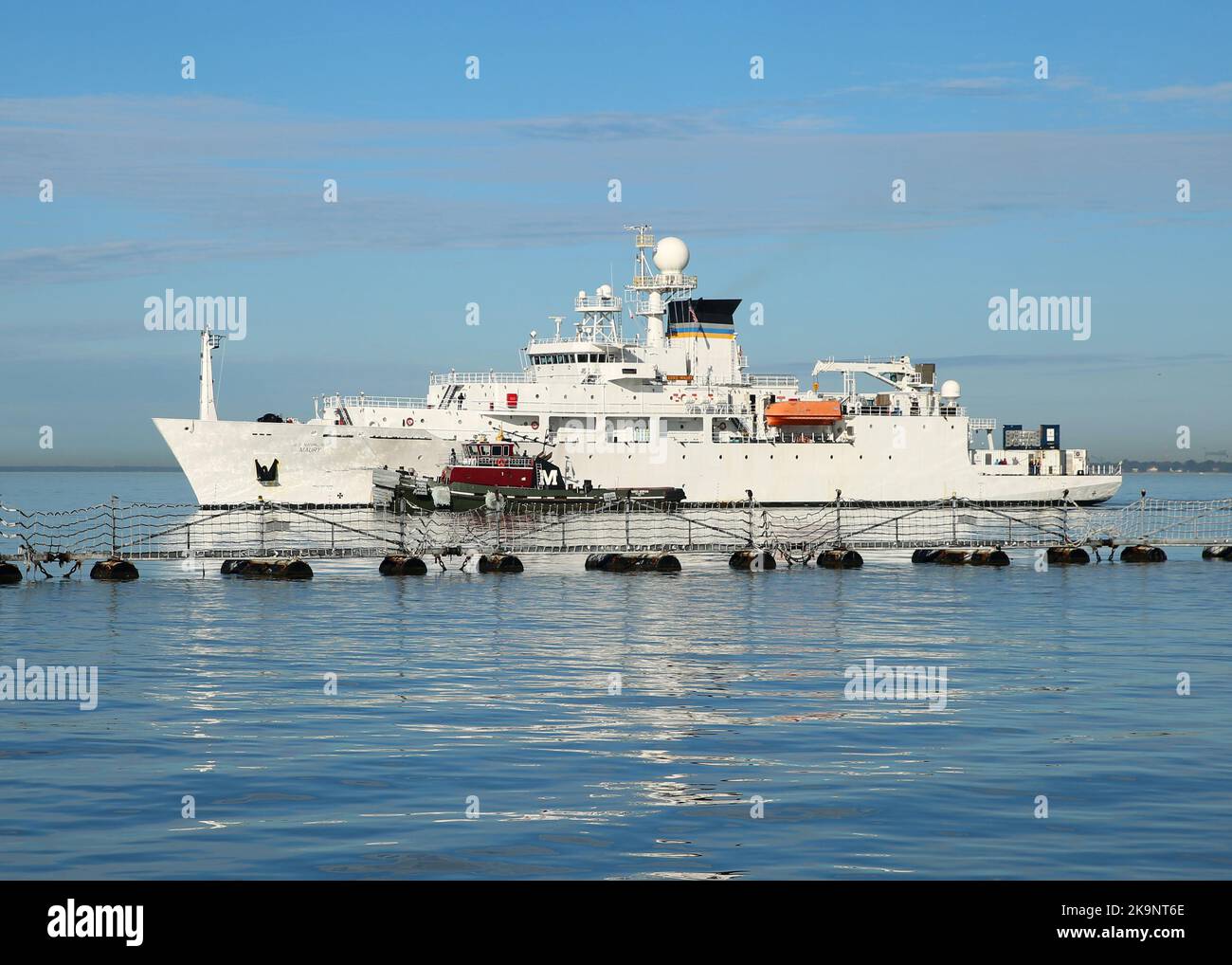 Military Sealift Command’s oceanographic survey ship USNS Maury (T-AGS 66 Stock Photo - Alamy
