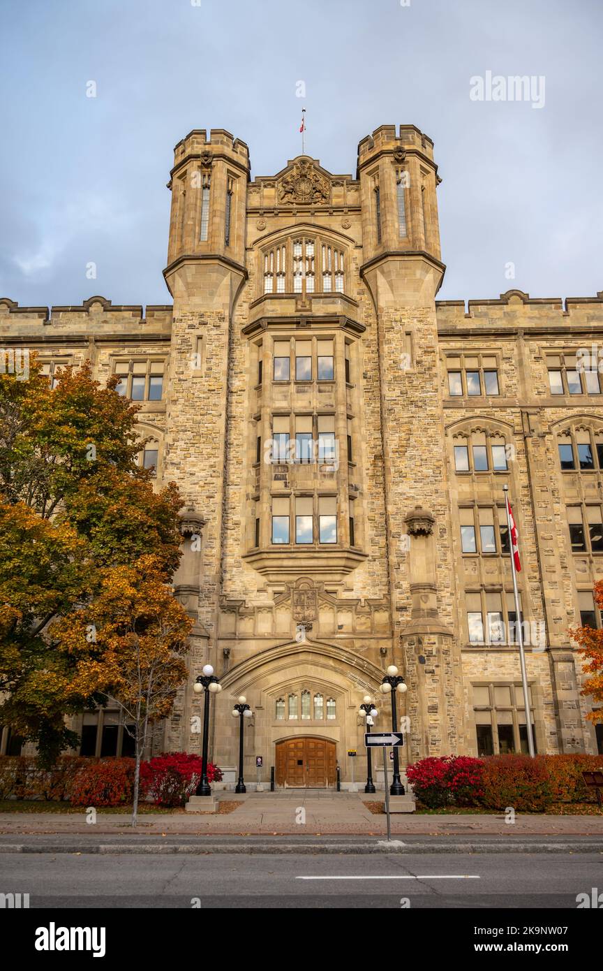 Ottawa, Ontario - October 22, 2022: Connaught Building is a national ...