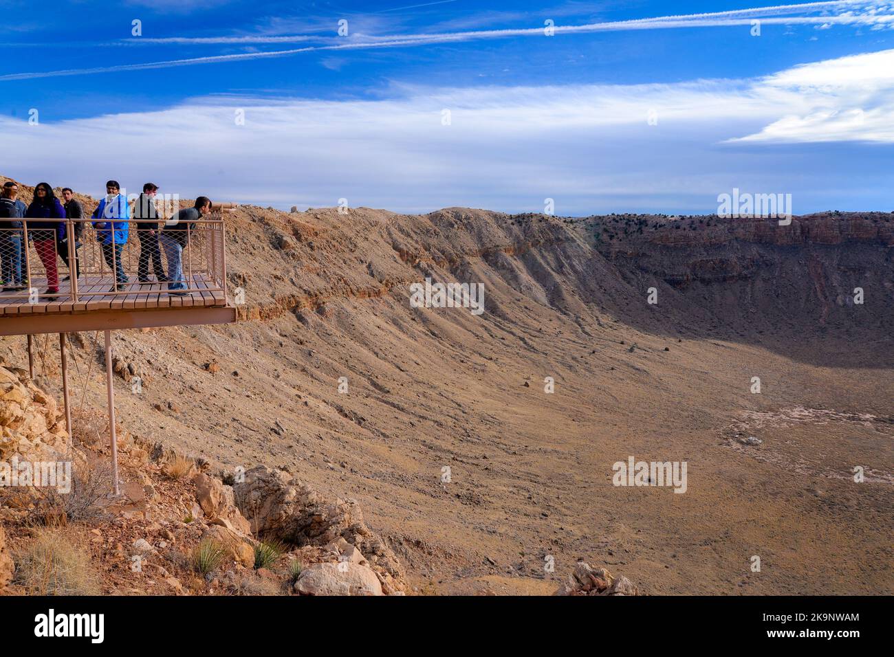 Meteor Crater (Barringer Crater) is a Meteorite Impact Site in Winslow ...