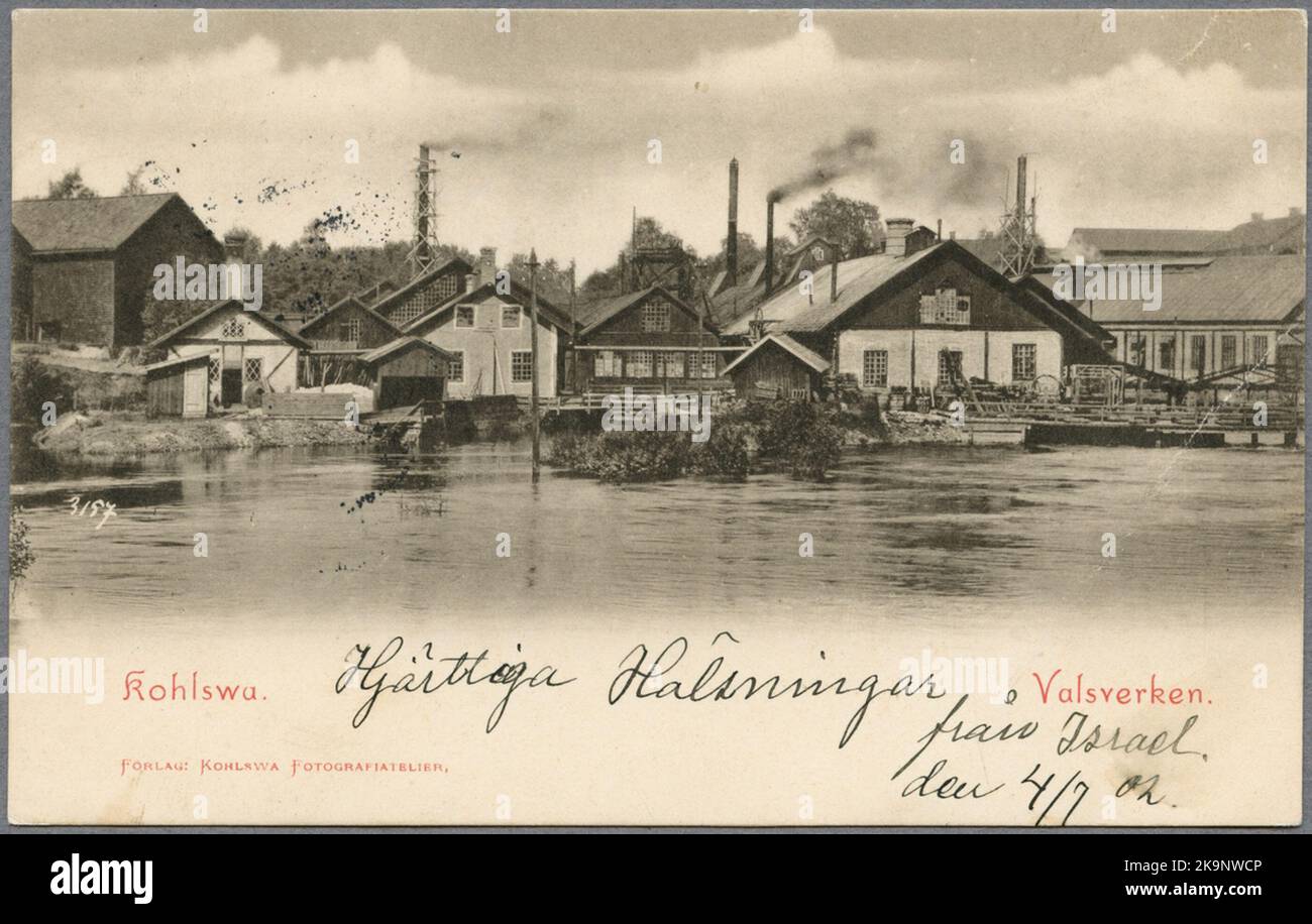 The rolling mills, Kolsva Stock Photo - Alamy