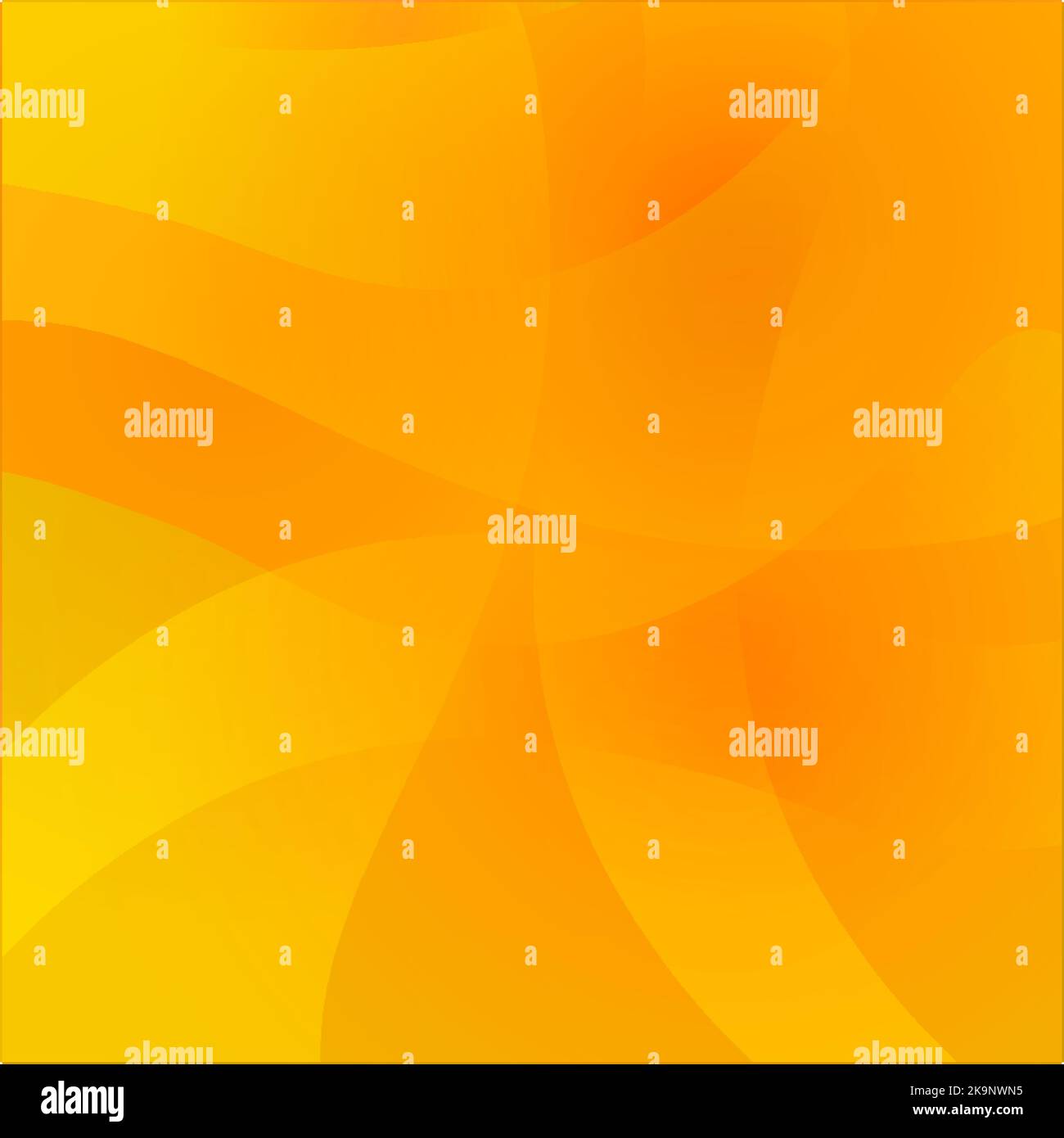 Abstract wavy yellow warm background. Colorful glow gradient surface ...