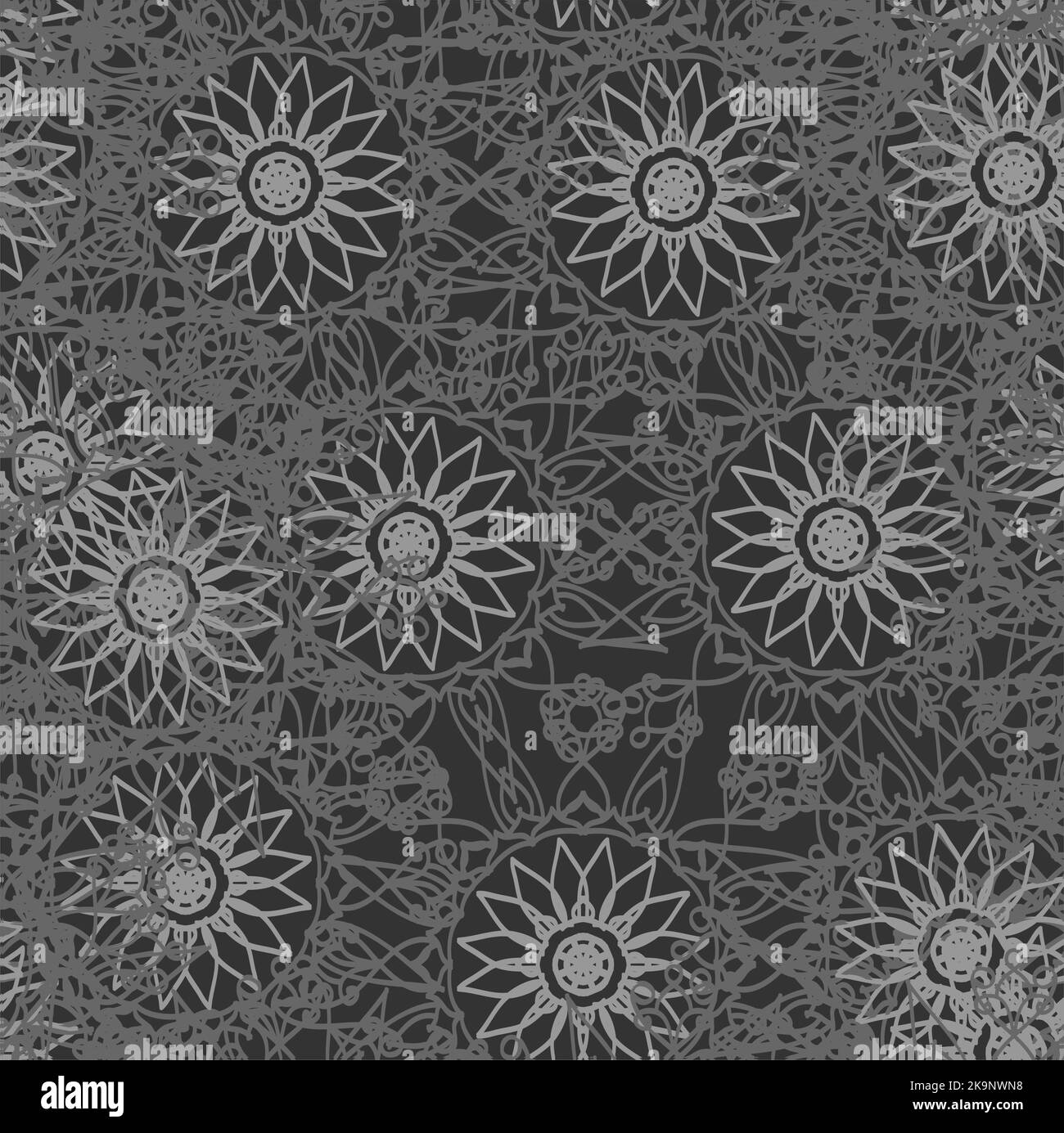 Seamless background in abstract style. Vector design element Stock ...