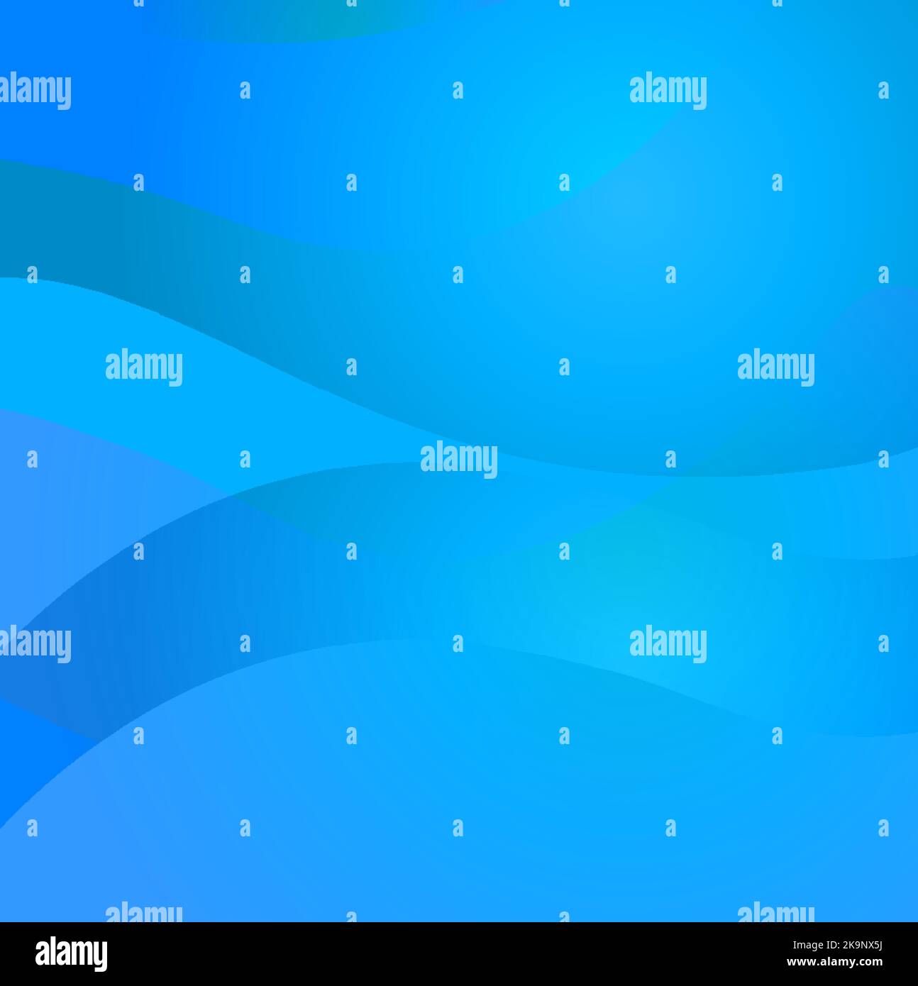 Abstract wavy blue background. Colorful glow gradient surface for ...