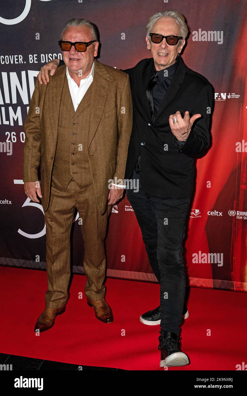 Ray Winstone and Elliot Grove attending the world premiere of A Bit of ...