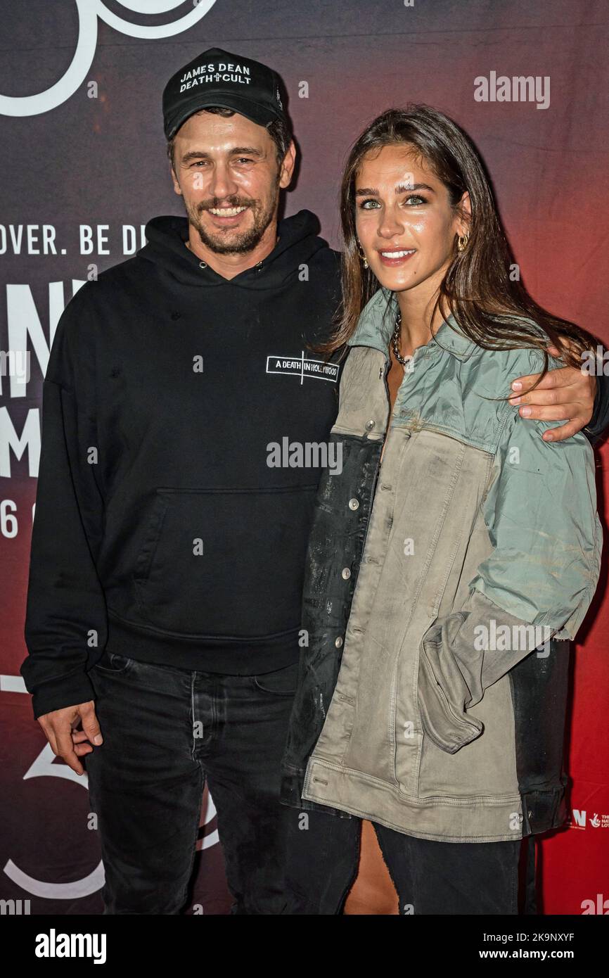 James Franco and Izabel Pakzad attending the world premiere of A Bit of ...