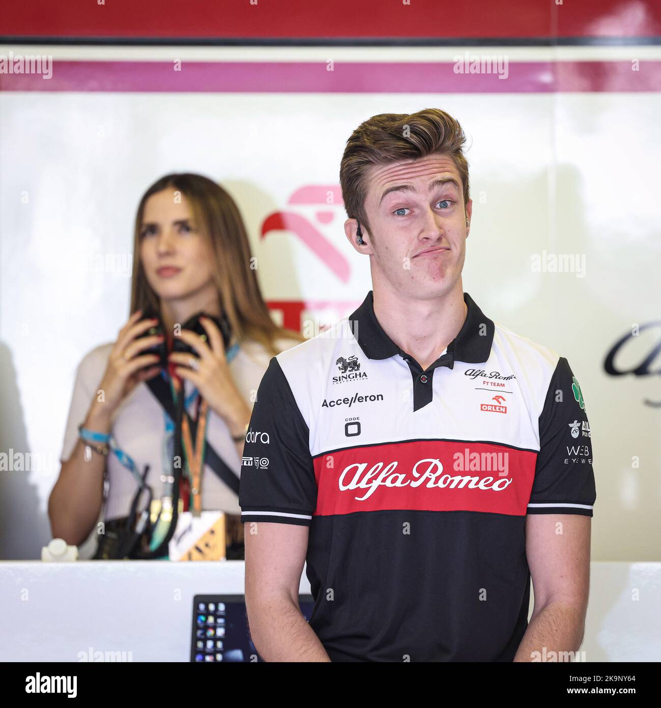POURCHAIRE THEO, Alfa Romeo F1 Team ORLEN, portrait during the Formula ...