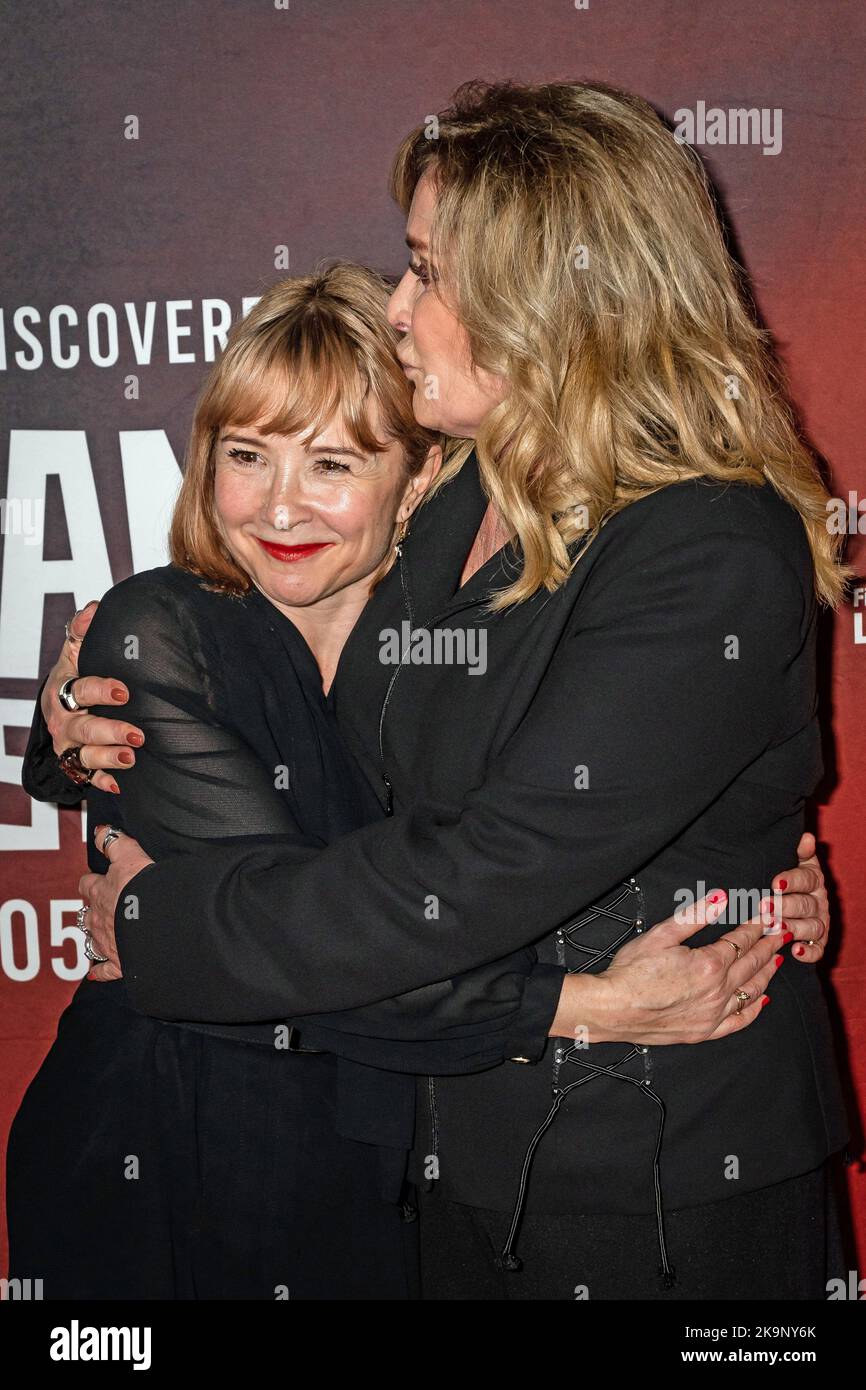 Rebecca Callard and Beverley Callard attending the world premiere of A ...