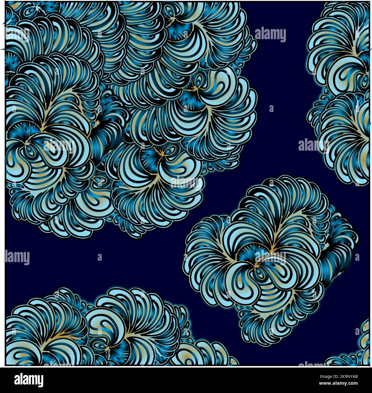 Seamless background in abstract style. Vector design element Stock ...