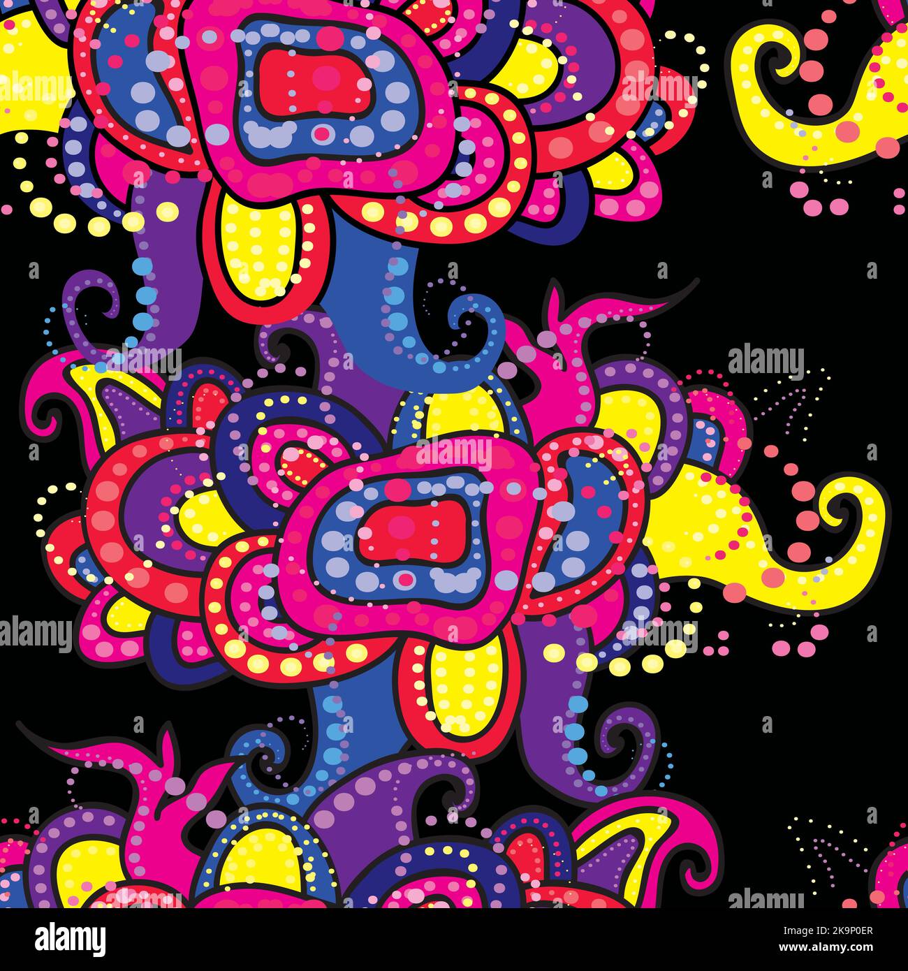 Seamless background in abstract style. Vector design element Stock ...