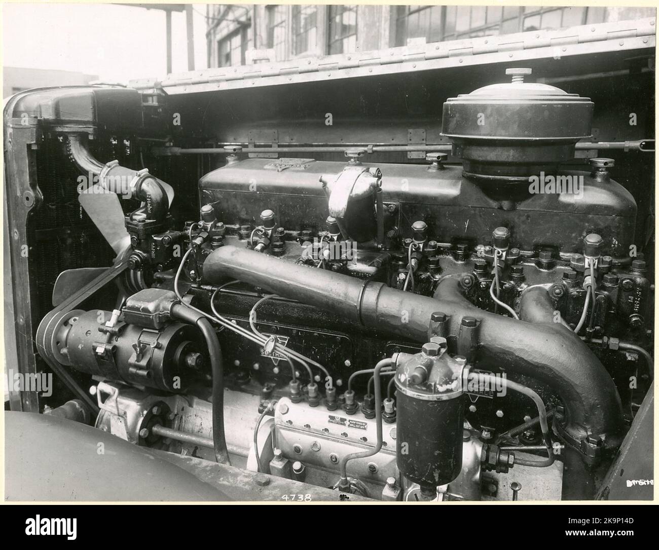 Truck engine hi-res stock photography and images - Alamy