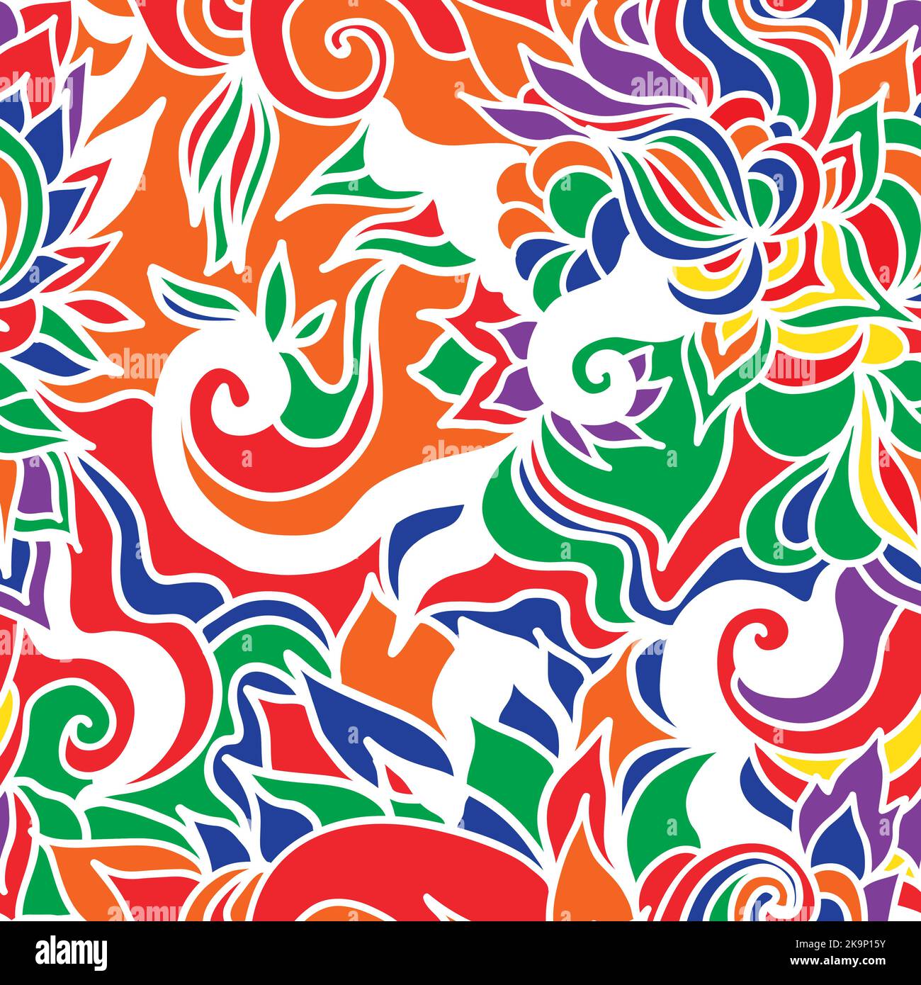 Seamless background in abstract style. Vector design element Stock ...