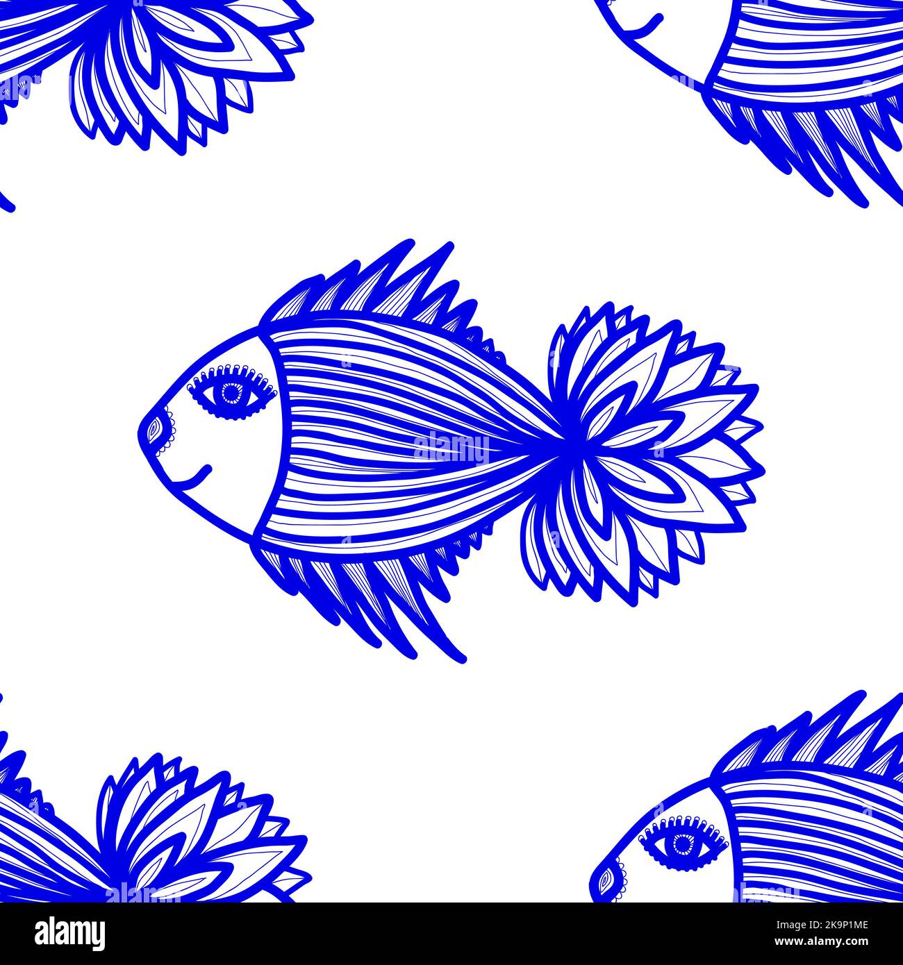 Present fish Stock Vector Images - Alamy