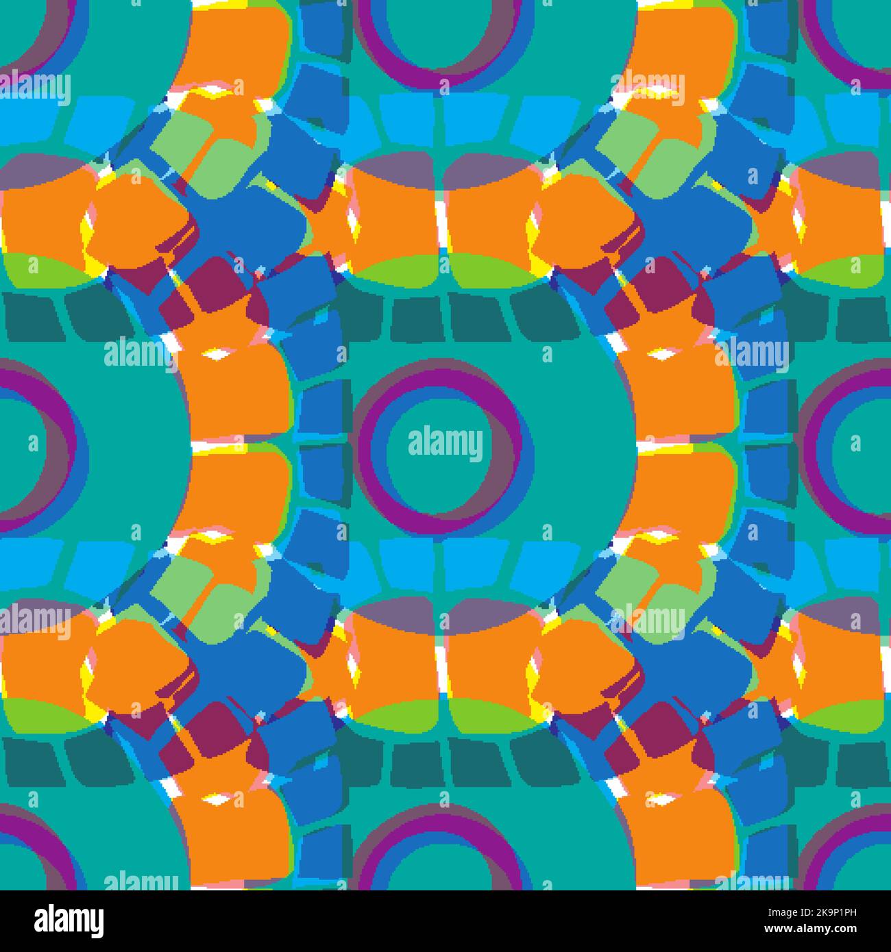 Seamless background in abstract style. Vector design element Stock ...