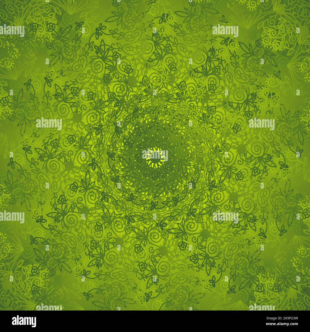 Colorful texture. Green shiny layout with ornaments. Element for design ...