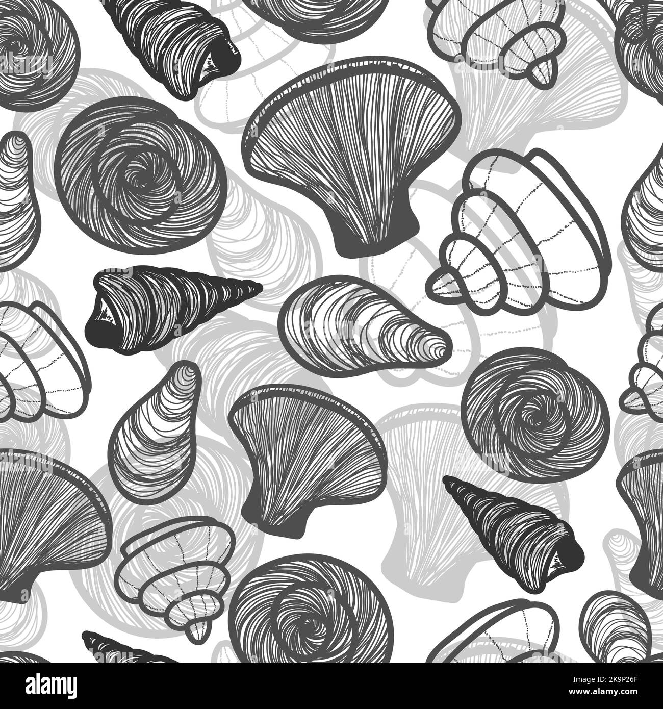 Abstract black and white background for posters, wallpapers, web ...