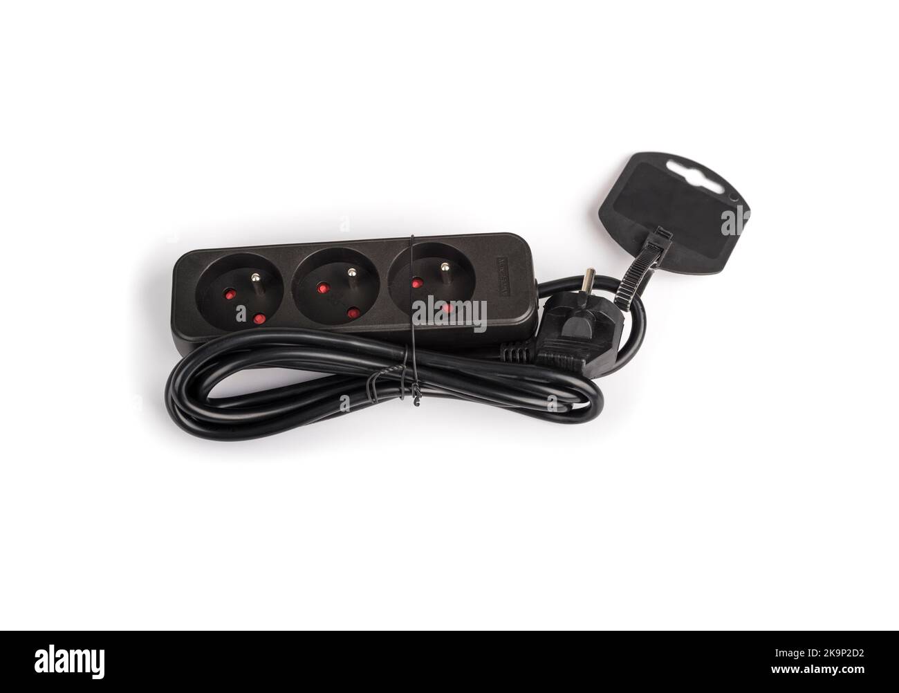 Multiple extension socket Cut Out Stock Images & Pictures - Alamy
