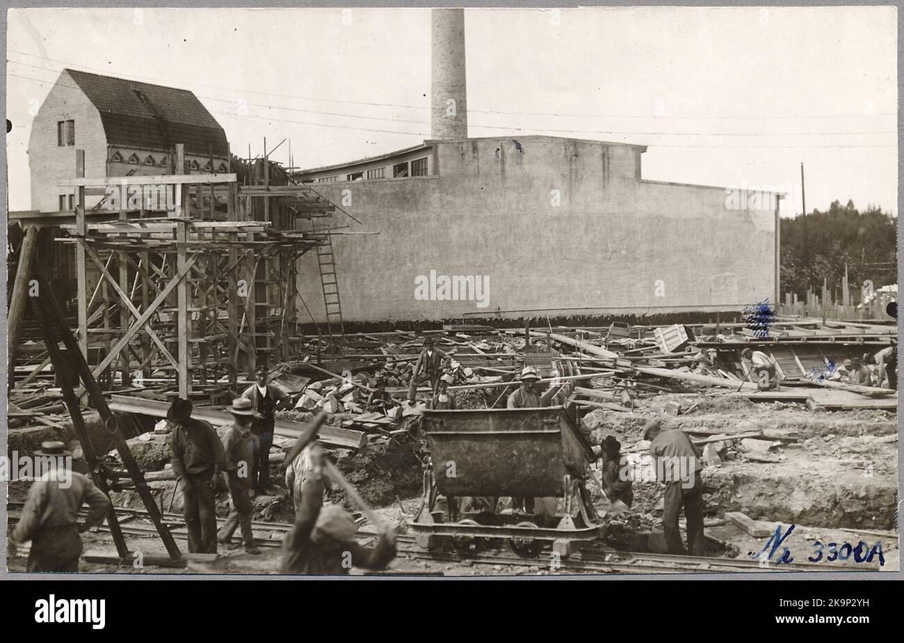 Construction of the locomotive Stock Photo - Alamy