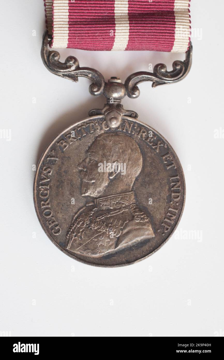 The Meritorious Service Medal, a British Medal awarded to Sergeants and ...